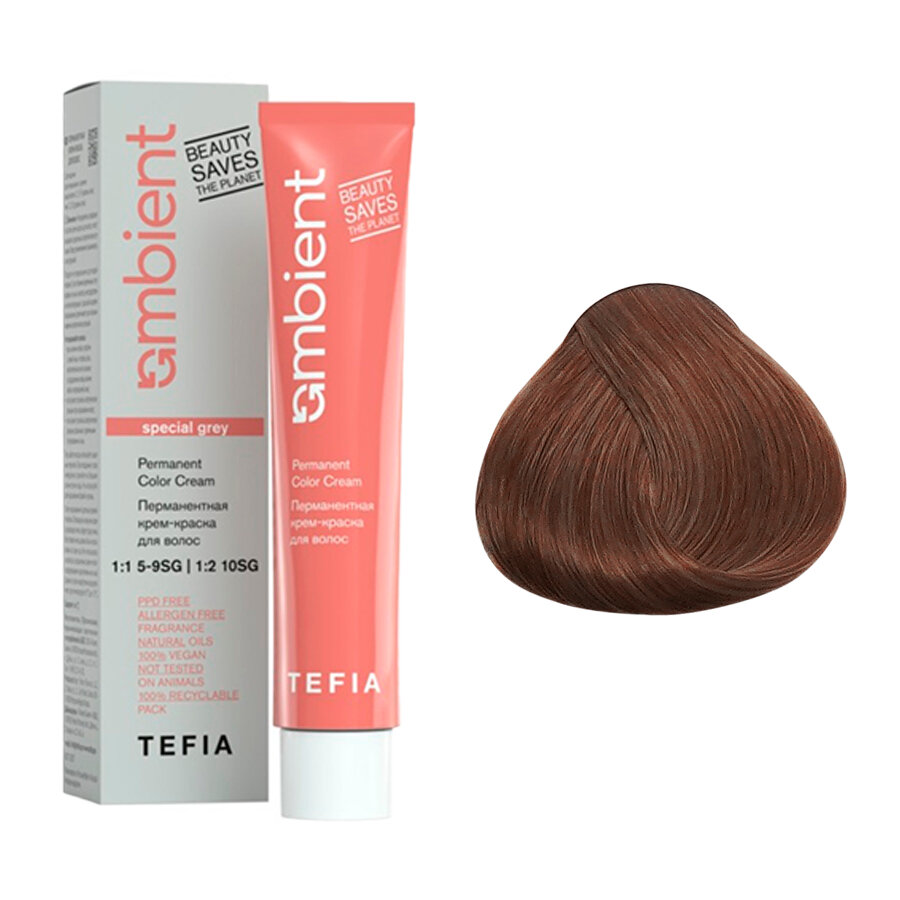 Крем-краска Tefia Ambient 8.810, без аммиака, без парабенов, без силиконов