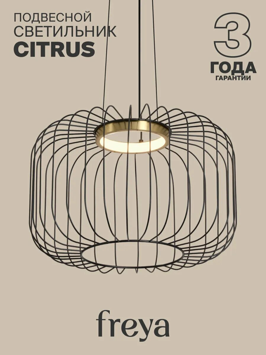 Подвесной светильник Freya FR5398PL-L8B Цоколь LED, 10W, IP 20