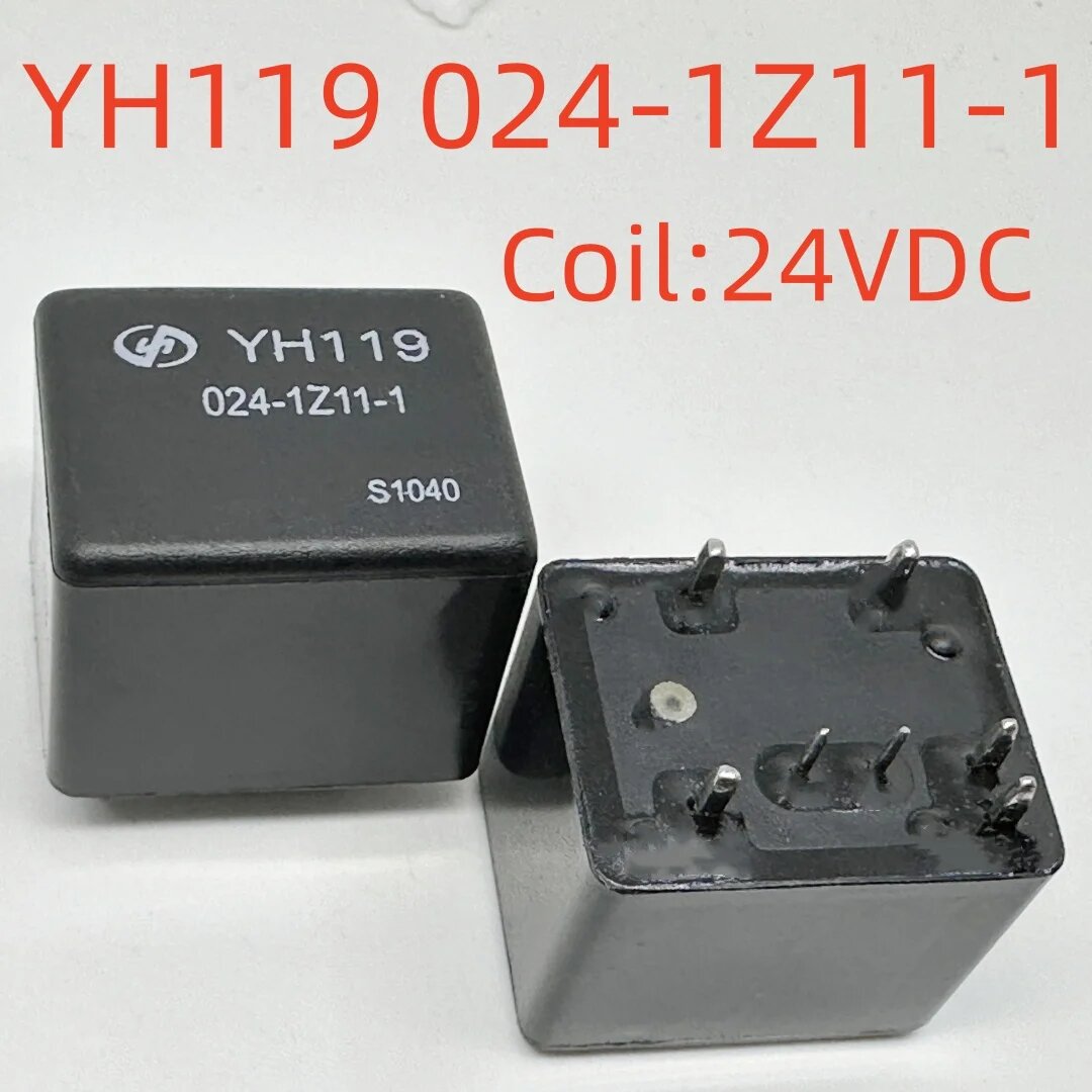 Реле YH119 024-1Z11-1 24VDC, 7-контактное