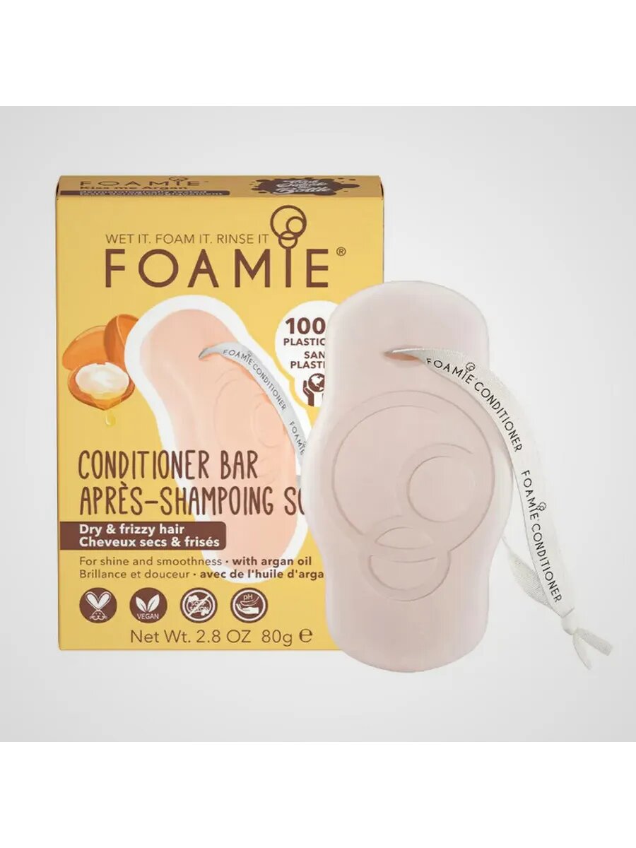 FOAMIE Kiss Me Argan Conditioner Bar Кондиционер 80 гр