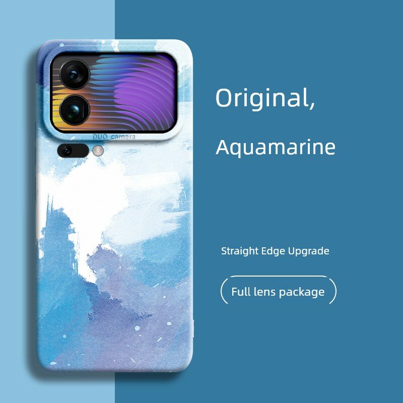 Силиконовый чехол для Xiaomi 12S Pro в небесно-голубом цвете - полная защита и надежность для смартфона