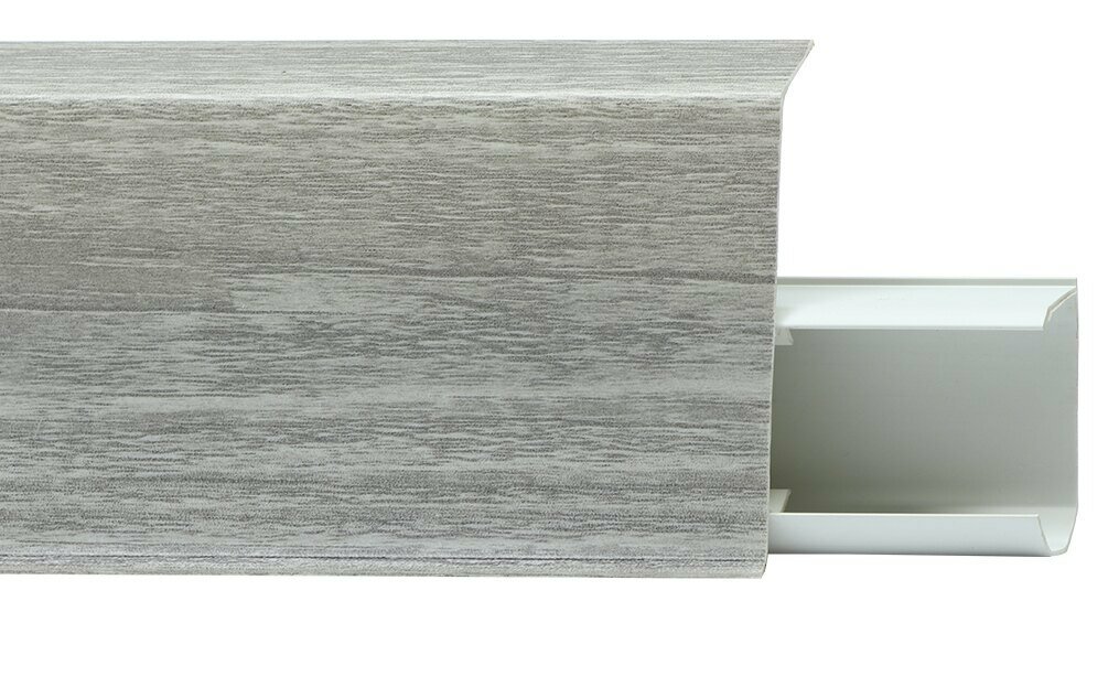 Плинтус пластиковый Winart Tera 72 мм Рейн 735, 1 шт.