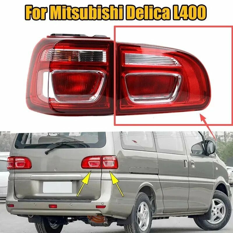 Фары автомобильные, 2 шт, арт. Mitsubishi Delica L400 Inner