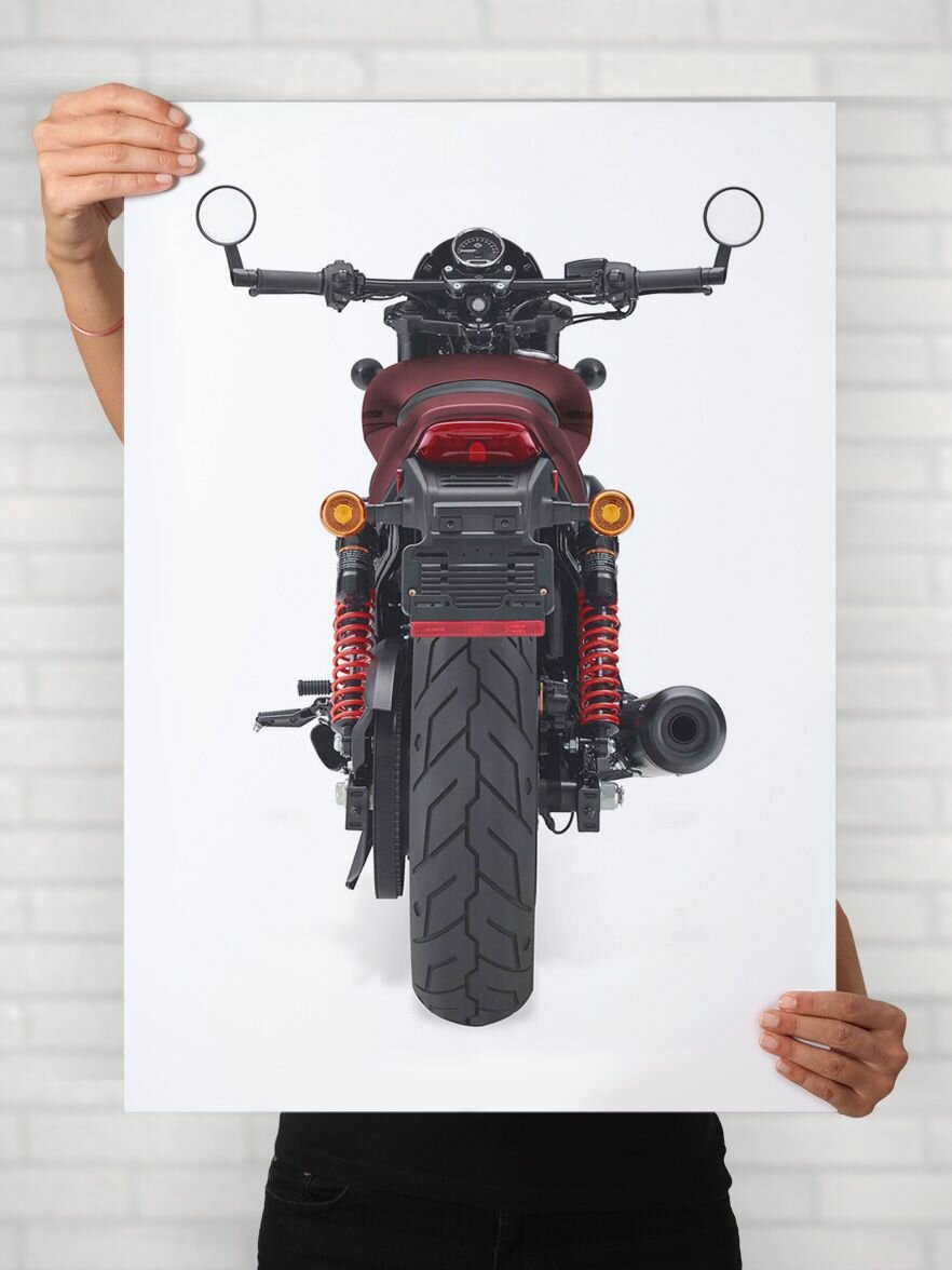 Плакат на стену для интерьера Авто и Мото (Харлей Дэвидсон Стрит Род XG750A - Harley Davidson Street Rod XG750A 2) A2 (42x61 см)