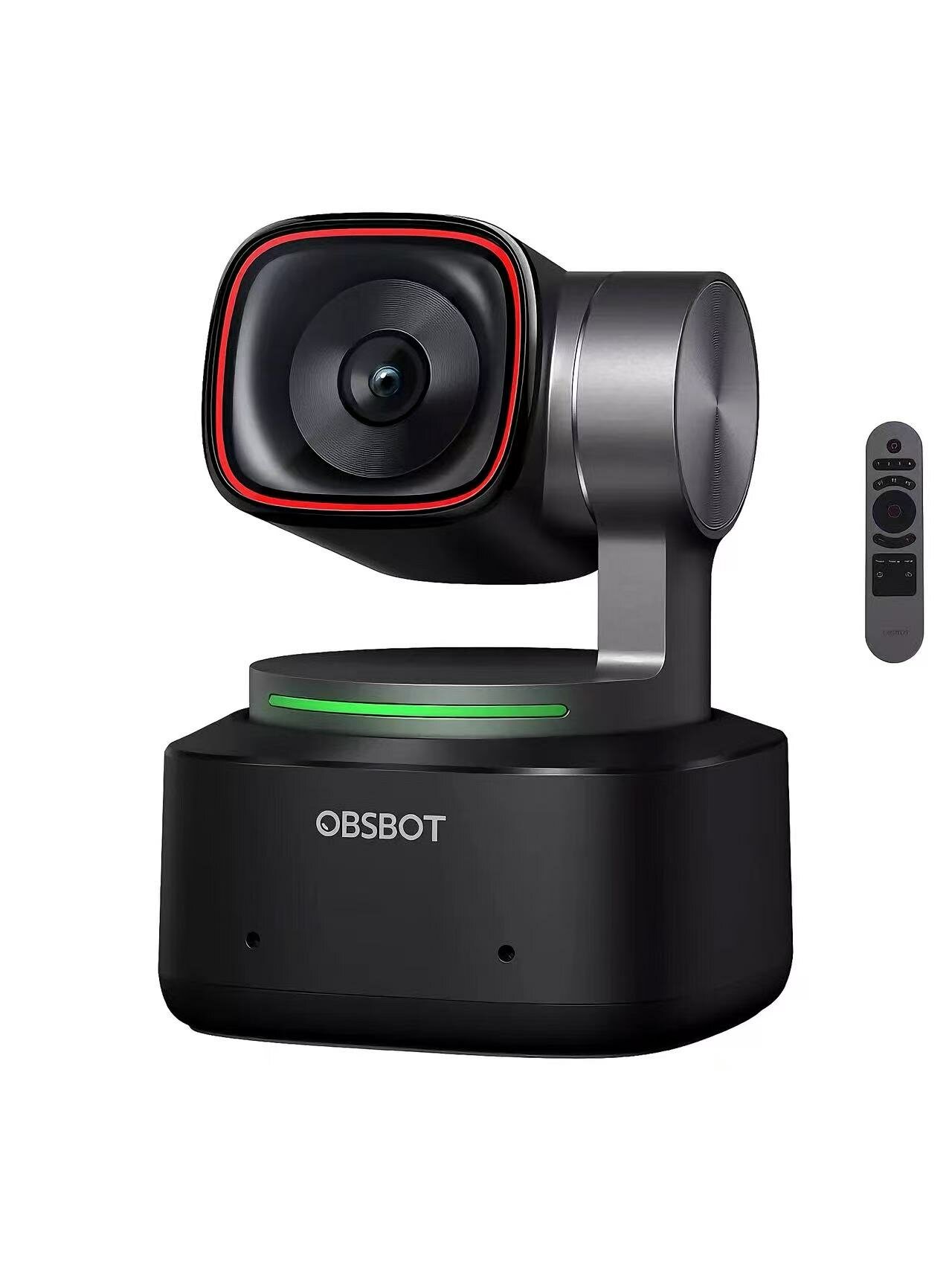 OBSBOT Tiny 2 4K веб камера для компьютера с микрофон, искусственным интеллектом и автофокусом, С пультом управления