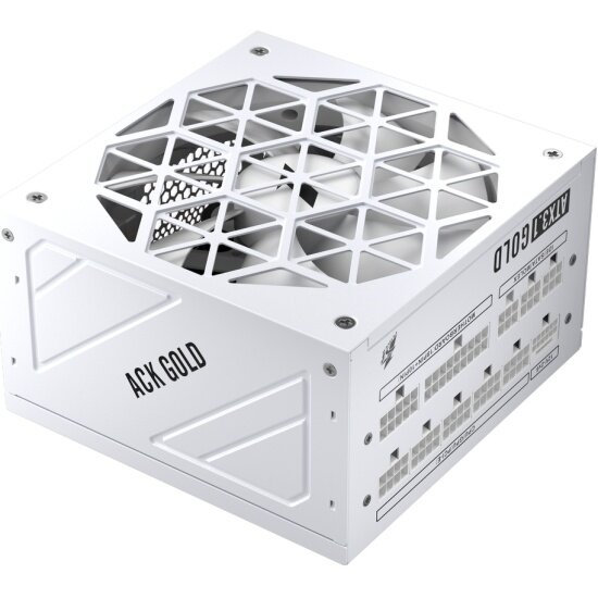 Блок питания 1STPLAYER ACK, 850W, 80+ Gold, ATX3.1, белый