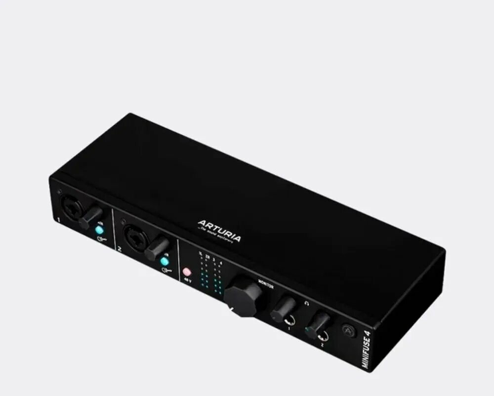 Arturia MiniFuse 4 - компактный 4-канальный USB-C аудиоинтерфейс.