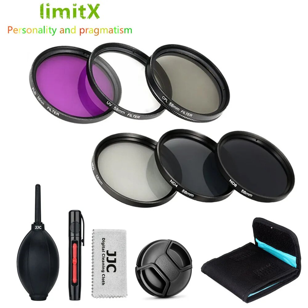 ND2 ND4 ND8 + Filter Bag, 82mm, Kit 3 — фото 1