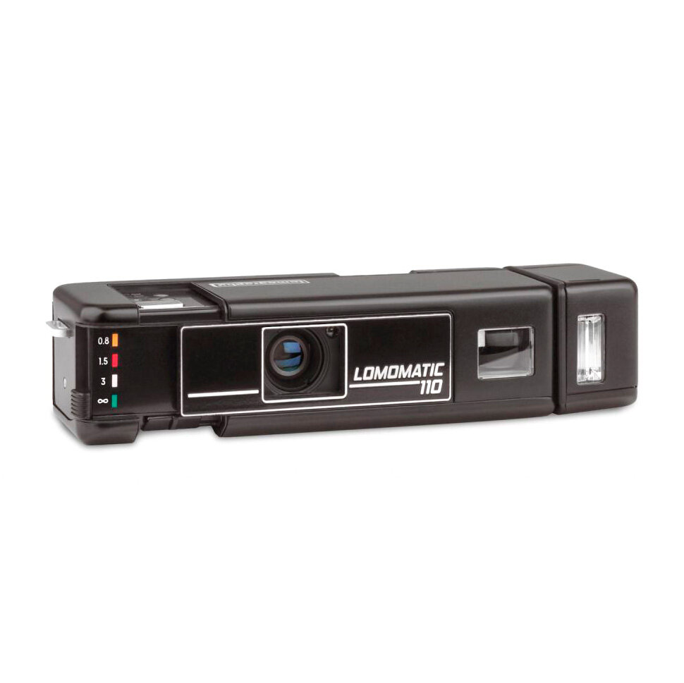 Фотоаппарат Lomography Lomomatic 110 Camera & Flash Metal Nocturne