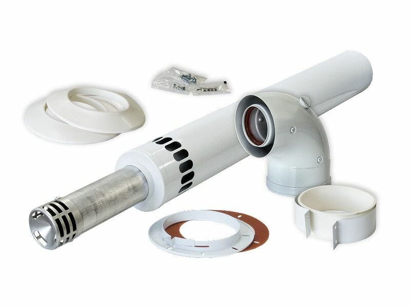 Комплект коаксиального дымохода ZOTA D60/100, 750мм, универсальный, антиобледенительный GF4858900061