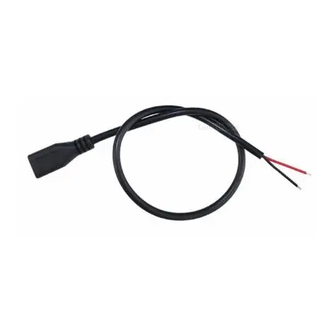Кабель питания 2P Micro Female, 2.0A, 0.25 м