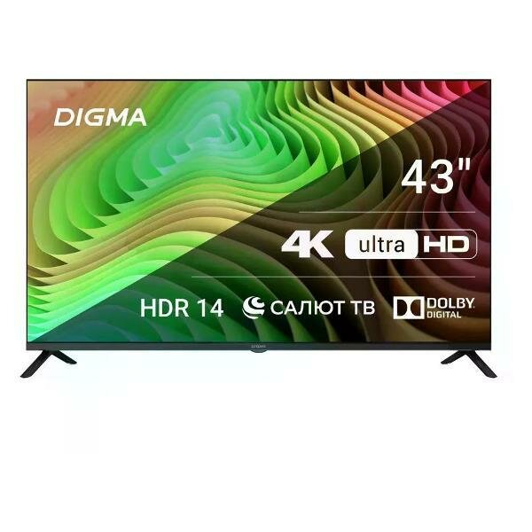 Телевизор Digma DM-LED43UBB40 — фото 1