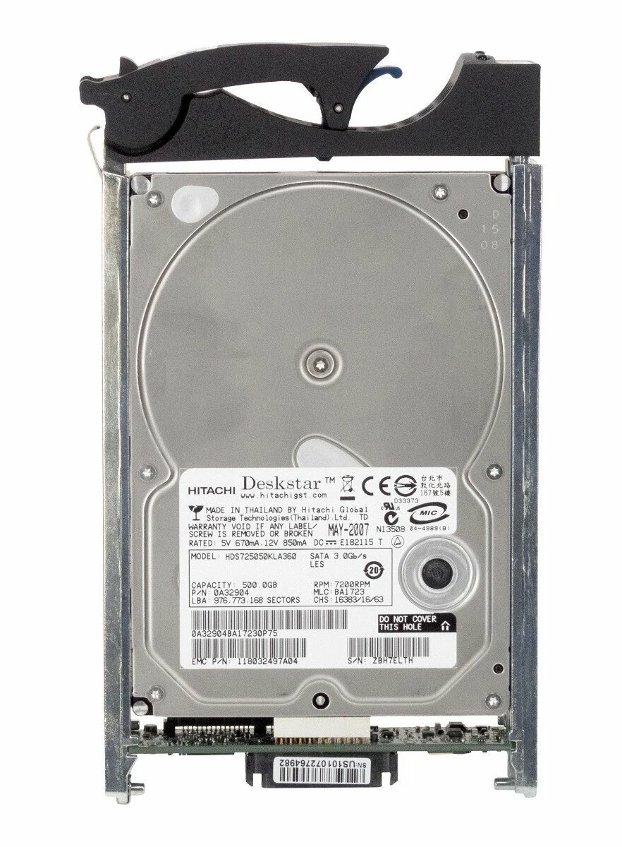 EMC EMC 500Gb 7200 Fibre Channel 3.5" HDD 118032497-A04