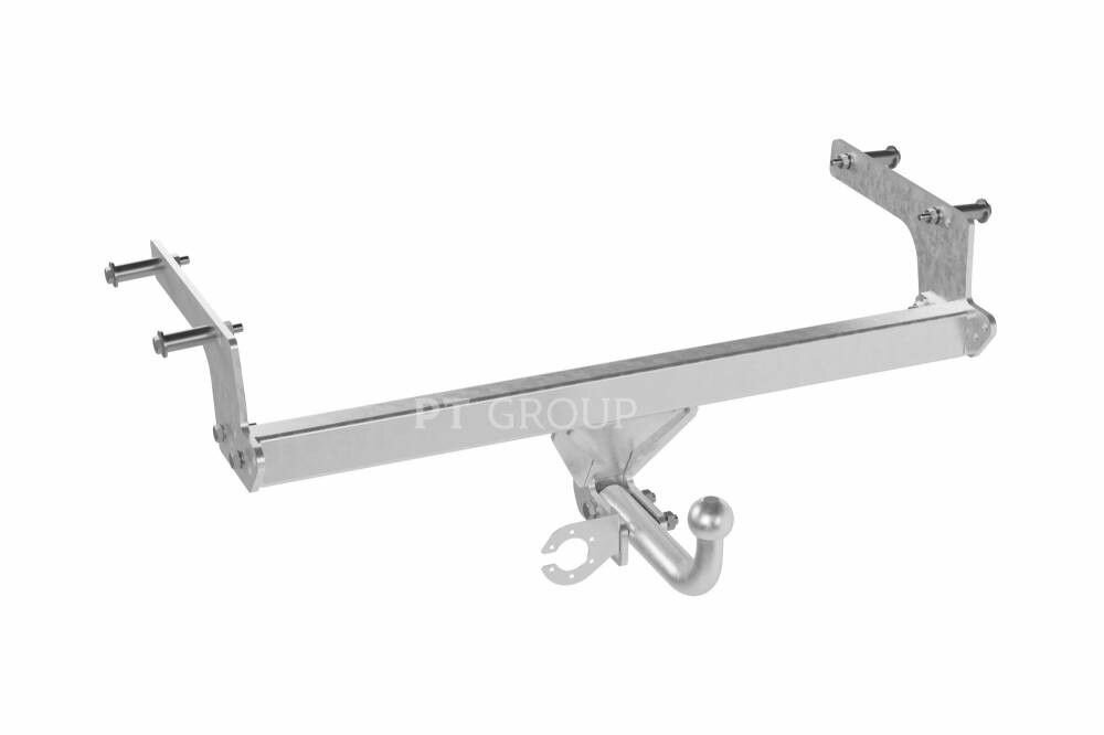 Фаркоп (тягово сцепное устройство) RENAULT Duster 2012 /Kaptur 2016 / NISSAN Terrano 2014 * (PT Group) съемный квадрат