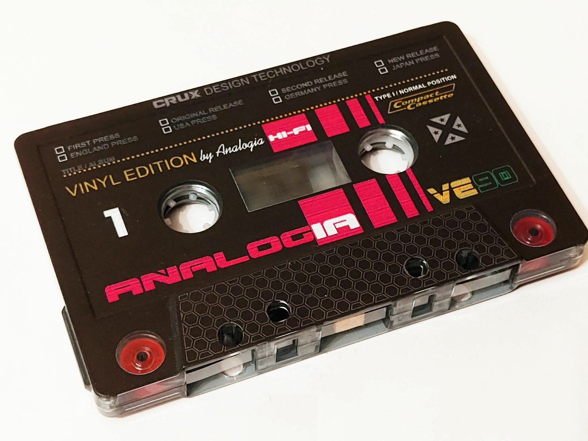 Аудиокассета запечатанная Analogia VE90
