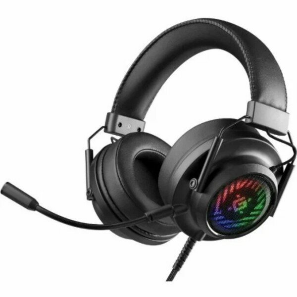 Гарнитура Defender Grendel черный, RGB, провод 2 м