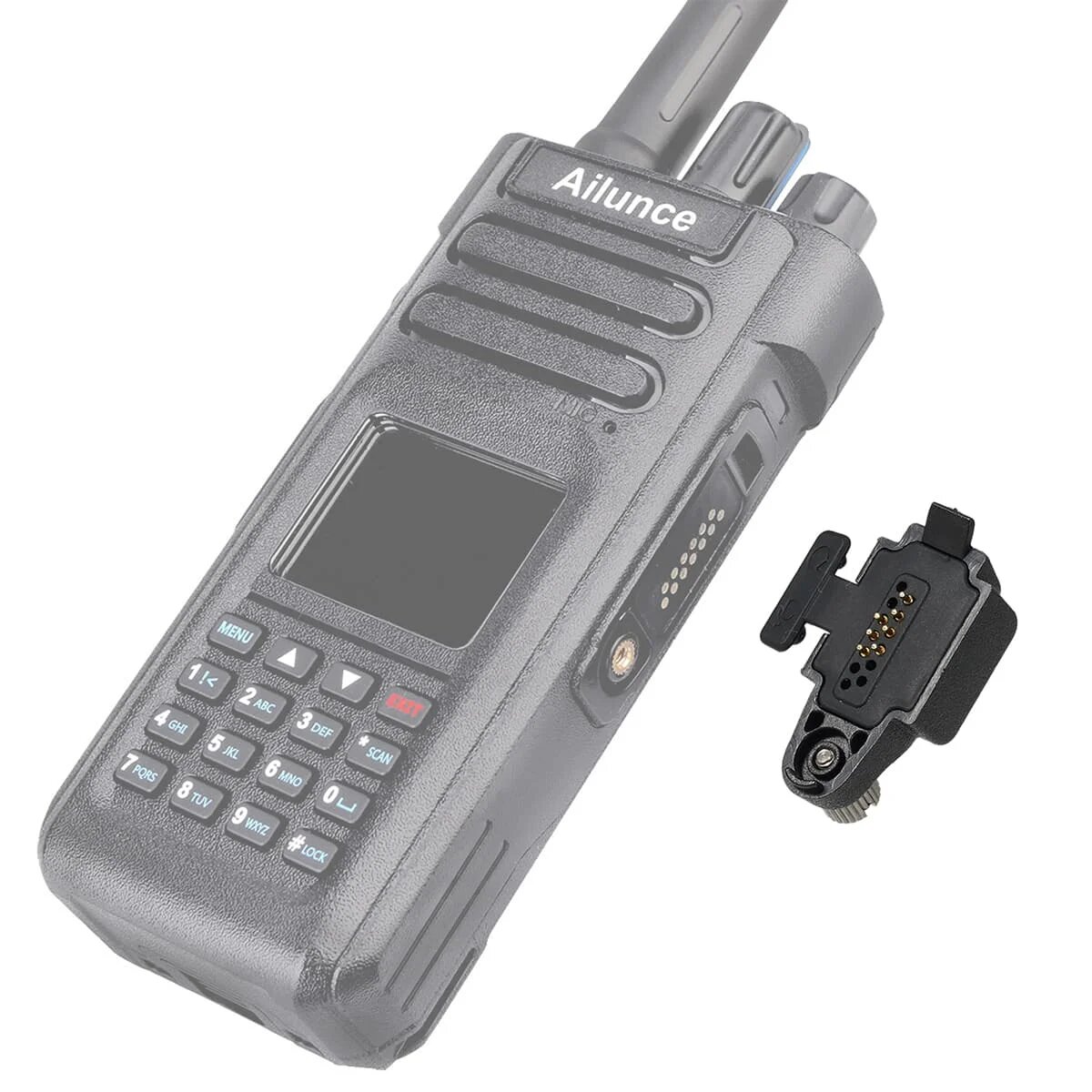 Адаптер Retevis GP328Plus для раций Kenwood 2-pin — фото 1