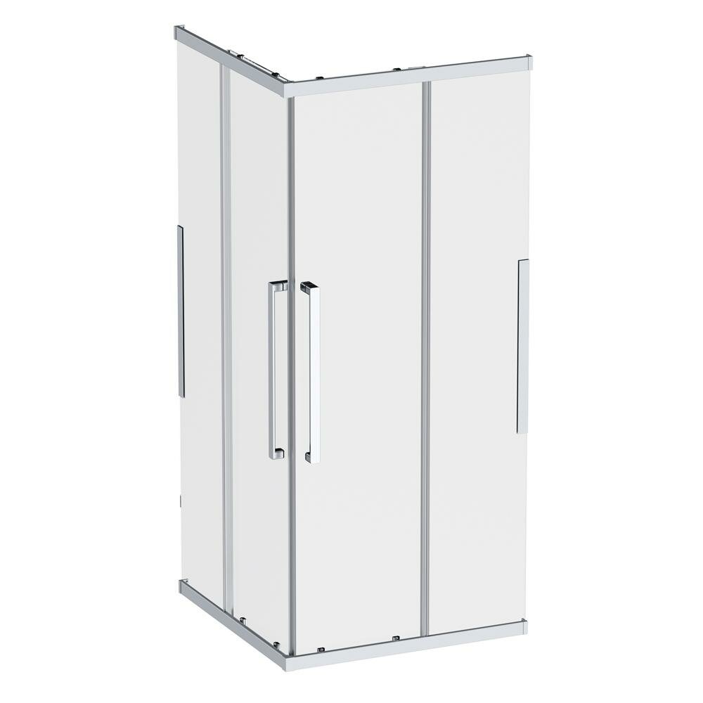 Душевой уголок AM.PM Func 90x90 W84G-403-9090-МТ профиль Хром матовый стекло прозрачное