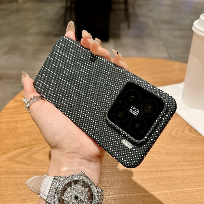 Роскошный чехол с кристаллами для Xiaomi 15, цвет A5