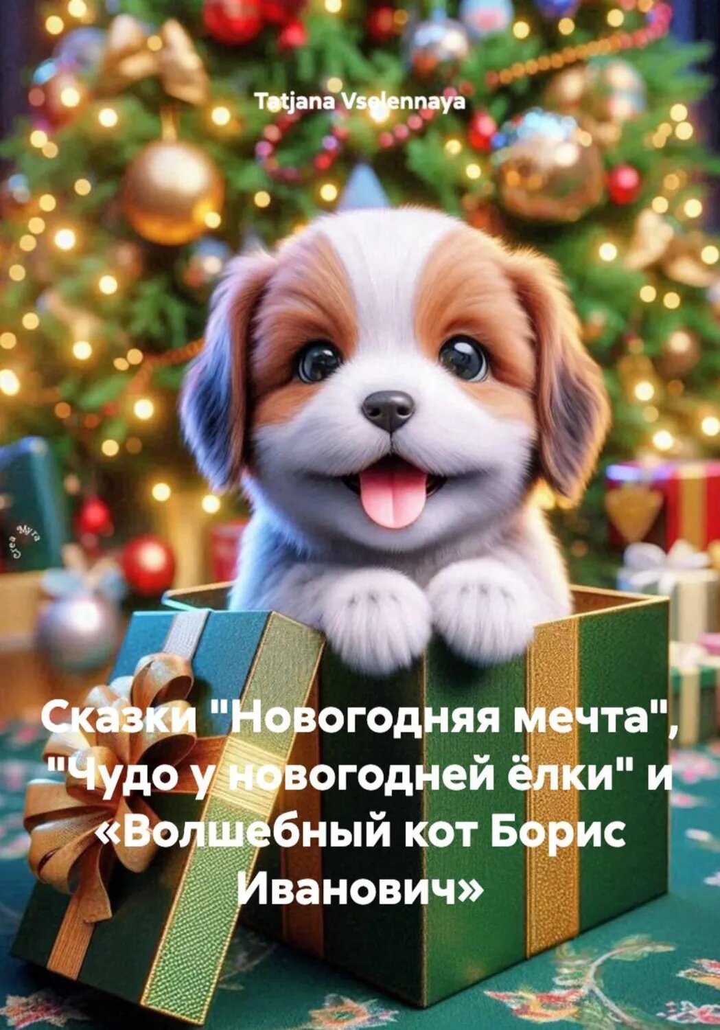 Сказки "Новогодняя мечта", "Чудо у новогодней ёлки" и «Волшебный кот Борис Иванович» [Цифровая книга]