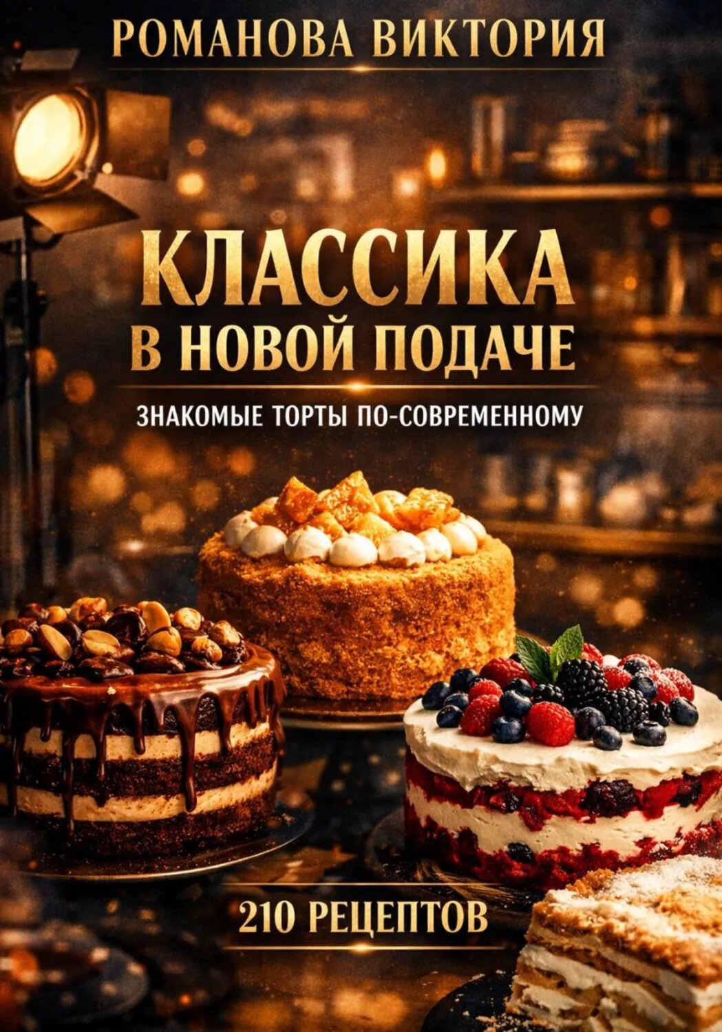 Классика в новой подаче: знакомые торты по-современному [Цифровая книга]