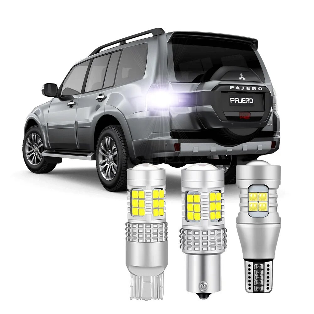 Светодиодная вспышка заднего вида для Mitsubishi Pajero Shogun Montero и Sport For Pajero 2000-2006