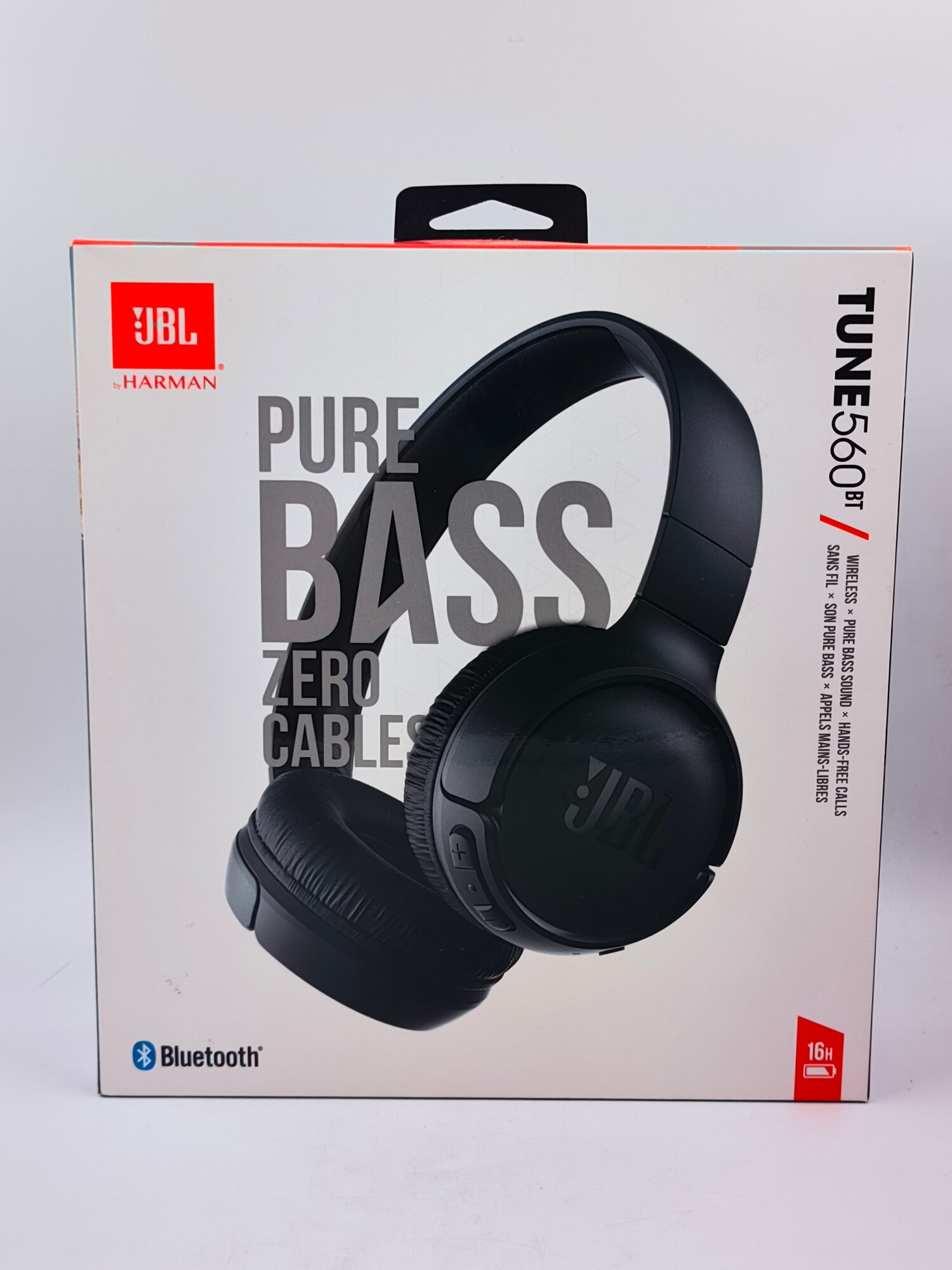 Bluetooth-наушники Tune 560BT, черные, стереогарнитура (Китай)