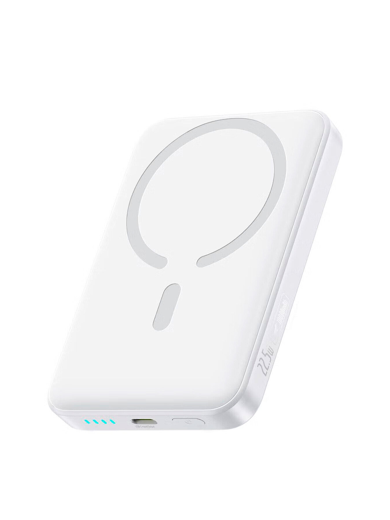 Внешний аккумулятор 10000mAh 22.5W с беспроводной зарядкой Magsafe Baseus EnerFill FM11 (P1008210E213-00) белый