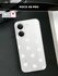 Чехол на Poco X8 Pro / Поко X8 Про с принтом Белые сердечки, прозрачный