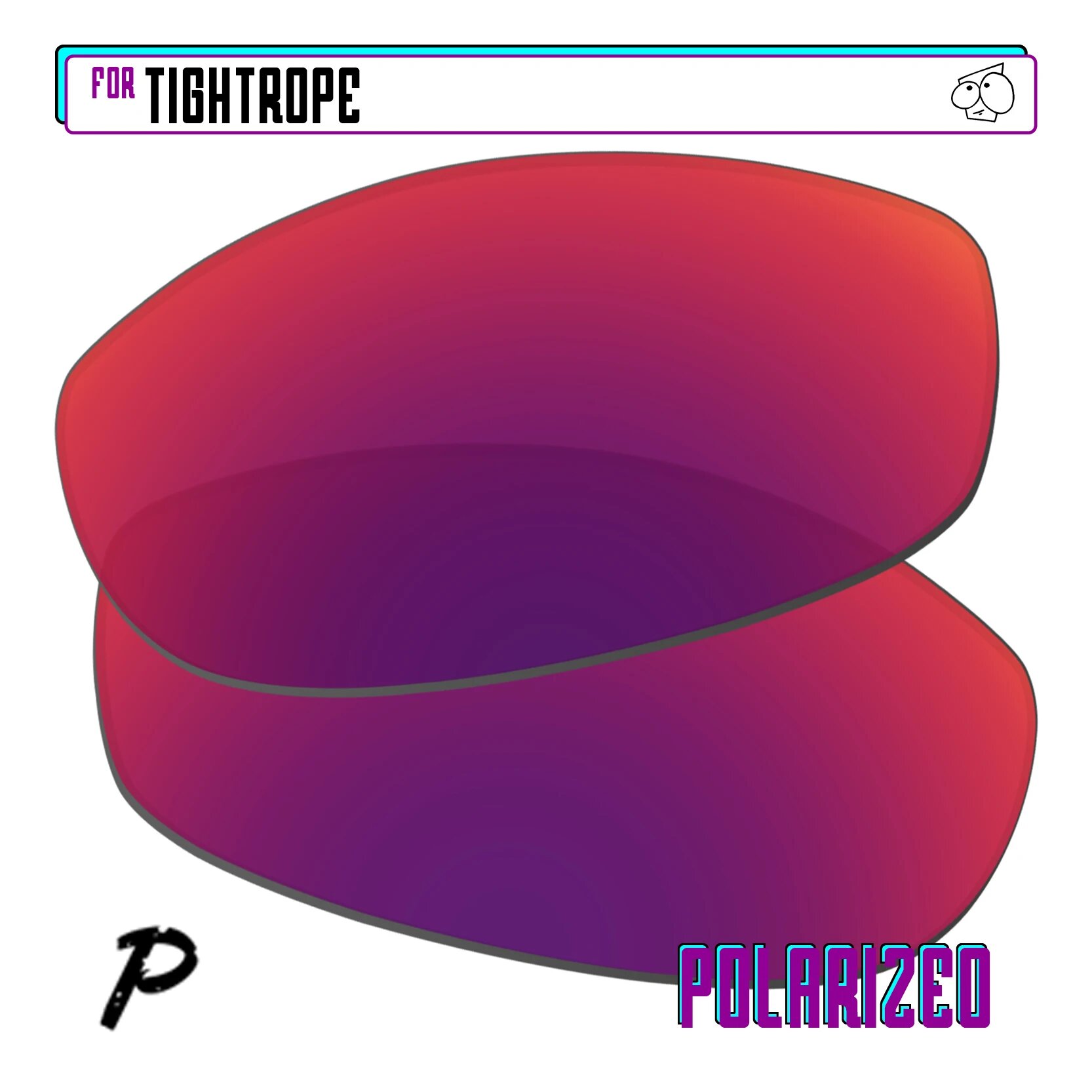 Поляризованные линзы Oakley Tightrope Midnight P