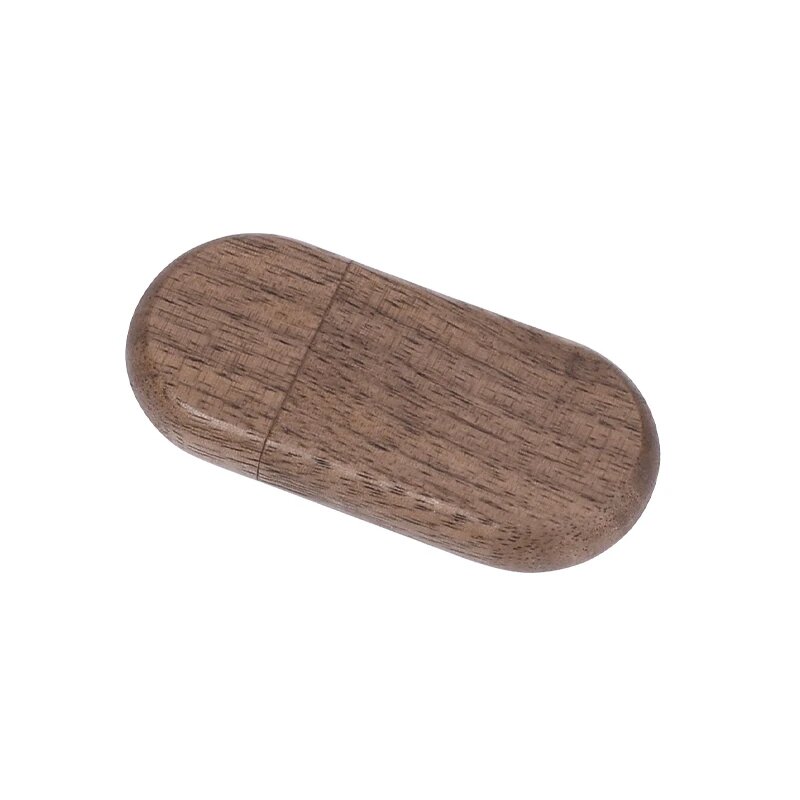 USB-флешка JASTER 2.0 деревянная/бамбуковая 128GB, walnut wood no box