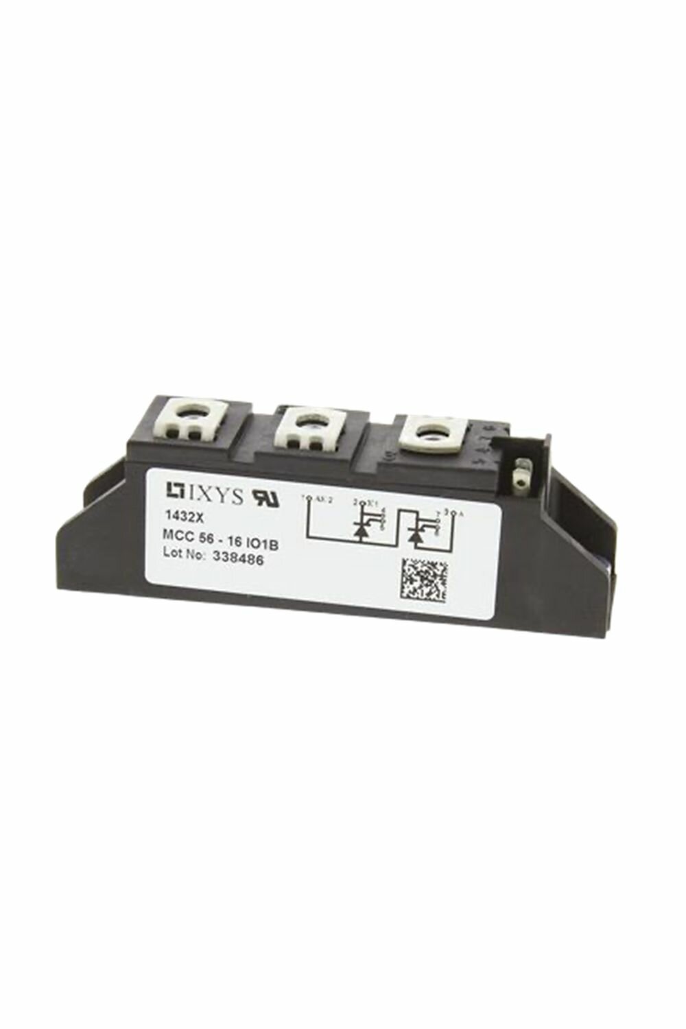 MCC56-16 Тиристорный модуль, полумост 56А 400-1600В IXYS