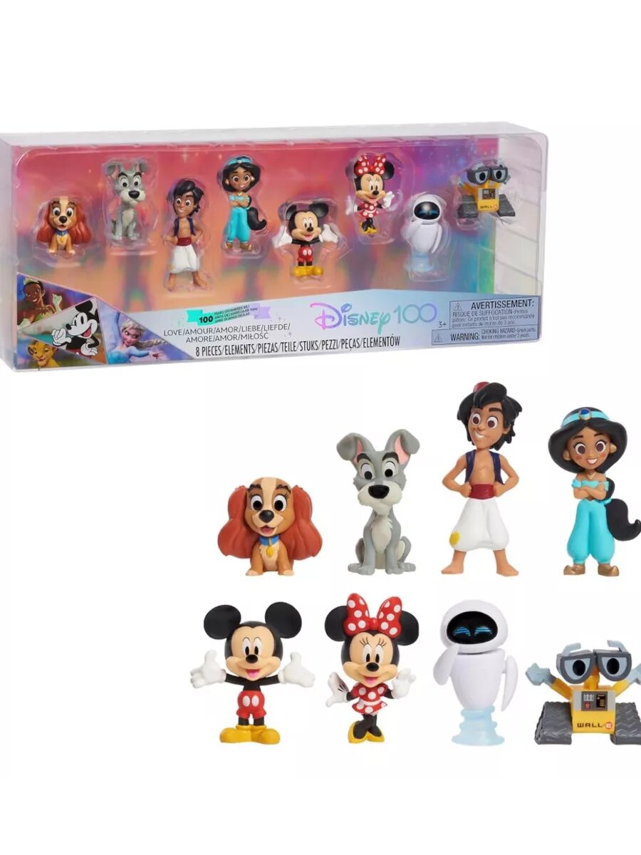 Disney100 Years of Love Celebration Collection лимитированная лицензированная коллекция