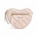 Сумка CHARLES & KEITH, фактура плетеная, светло-розовый