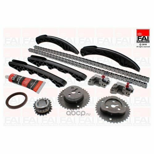 Комплект цепи ГРМ SUBARU 2.0i FORESTER, LEGACY V, OUTBACK 01/2010- (без блока VVT) Fai TCK303VVTWO