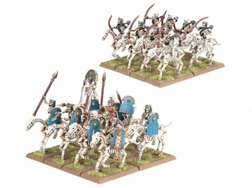 Настольная игра Tomb Kings of Khemri Skeleton Horsemen Warhammer The Old World