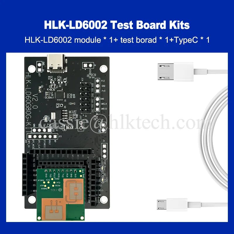 Радарный модуль HiLinK HLK-LD6002B для обнаружения присутствия и измерения пульса