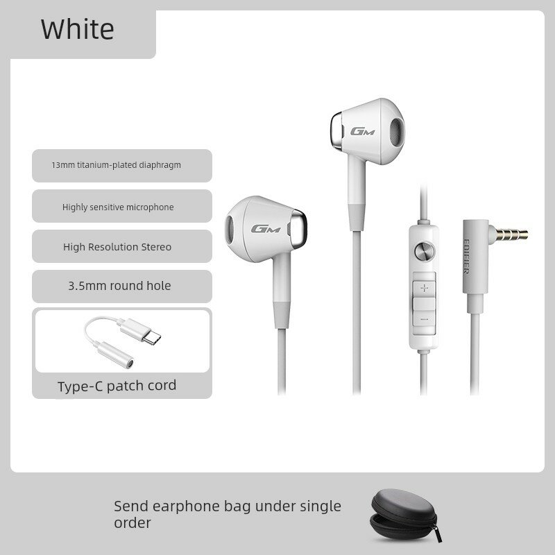 Наушники SOUNDPEATS проводные с Type-C, полузакрытый дизайн, цвет серебристо-белый для премиум-звука в играх и музыке