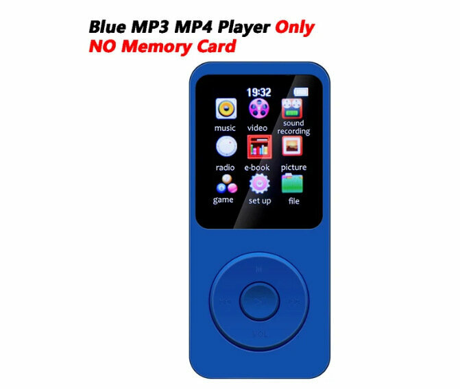 Портативный Bluetooth FM MP3-плеер с функцией электронной книги, потоковым воспроизведением музыки без потерь, личной моделью MP4-плеера черной версии