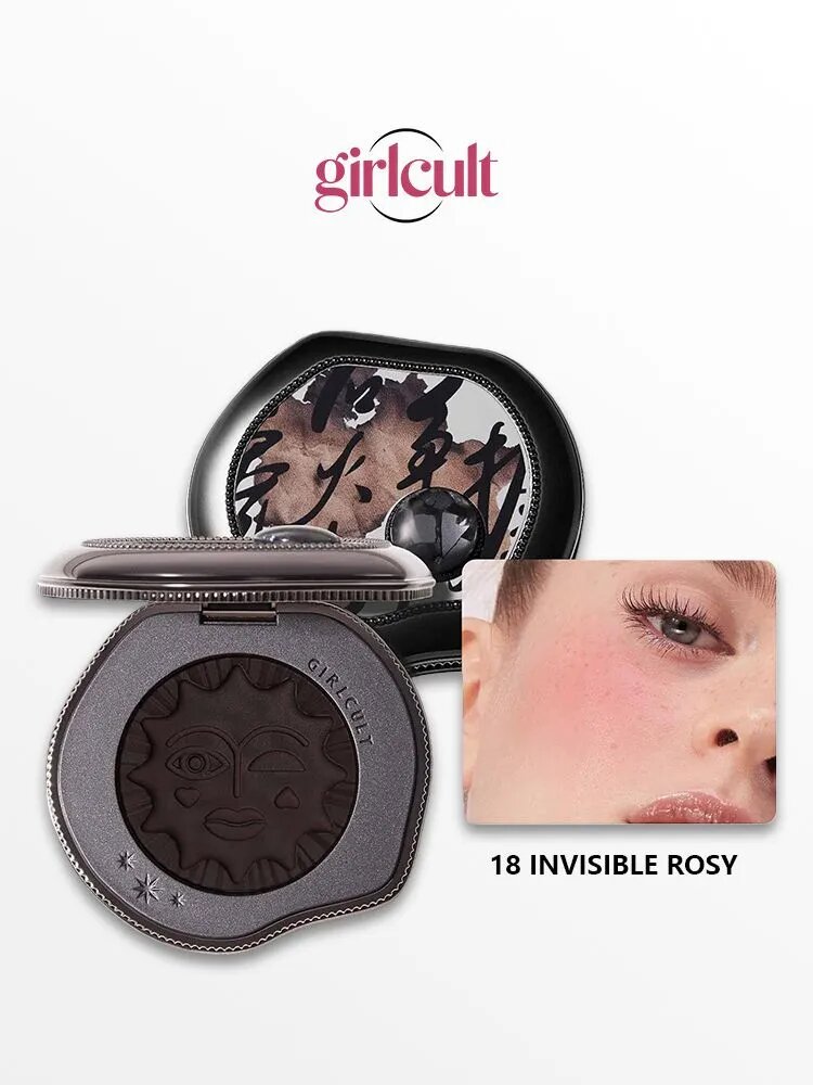 Румяна для лица GIRLCULT Hydrating Glossy Lipstick - #18 Invisible Rosy