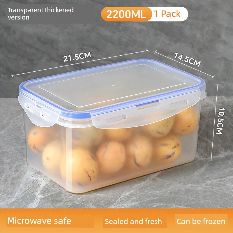 Кухонный контейнер для хранения продуктов, пригодный для использования в микроволновой печи, термостойкий,