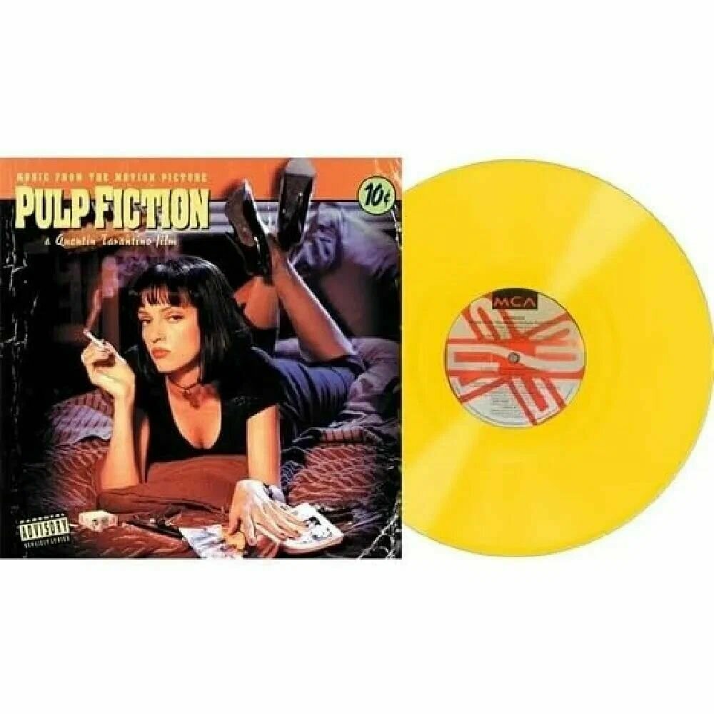 Виниловая пластинка Pulp Fiction: Music From The Motion Picture OST (LP) limited yellow