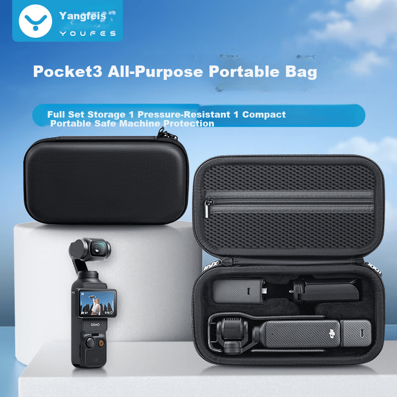 YOUFES DJI Pocket 3 Все-в-Одном Сейф Для Хранения Портативный Защитный Чехол С Ручкой Против Ударов Давления Влаги