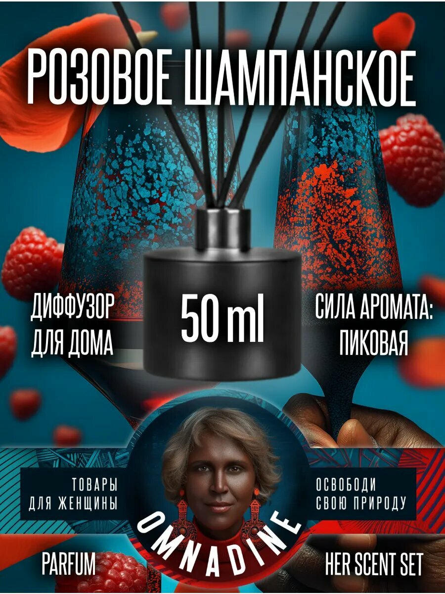 Подарочный диффузор розовое шампанское
