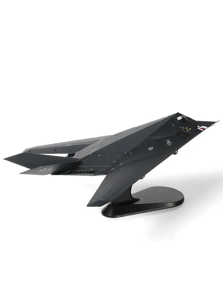 Металлическая Модель самолета F-117 Nighthawk Стелс 1:72 металлИдеальное копирование