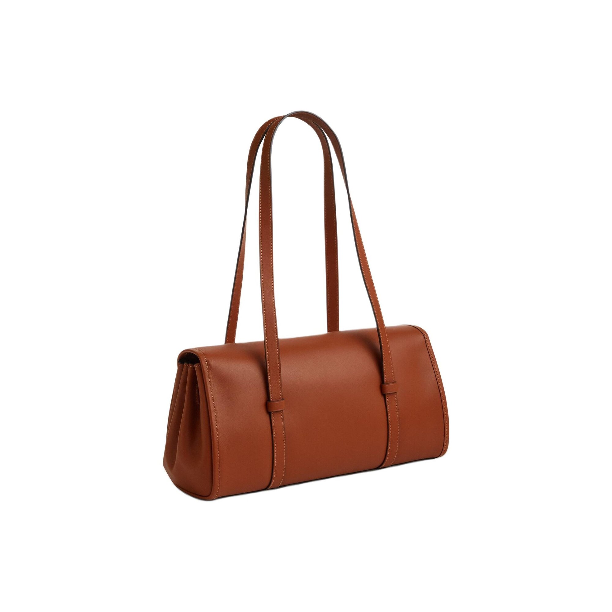 Сумка Coach, фактура матовая, коричнево-желтый — фото 1
