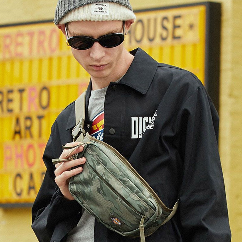 Сумка Dickies, фактура стеганая, многоцветный — фото 1