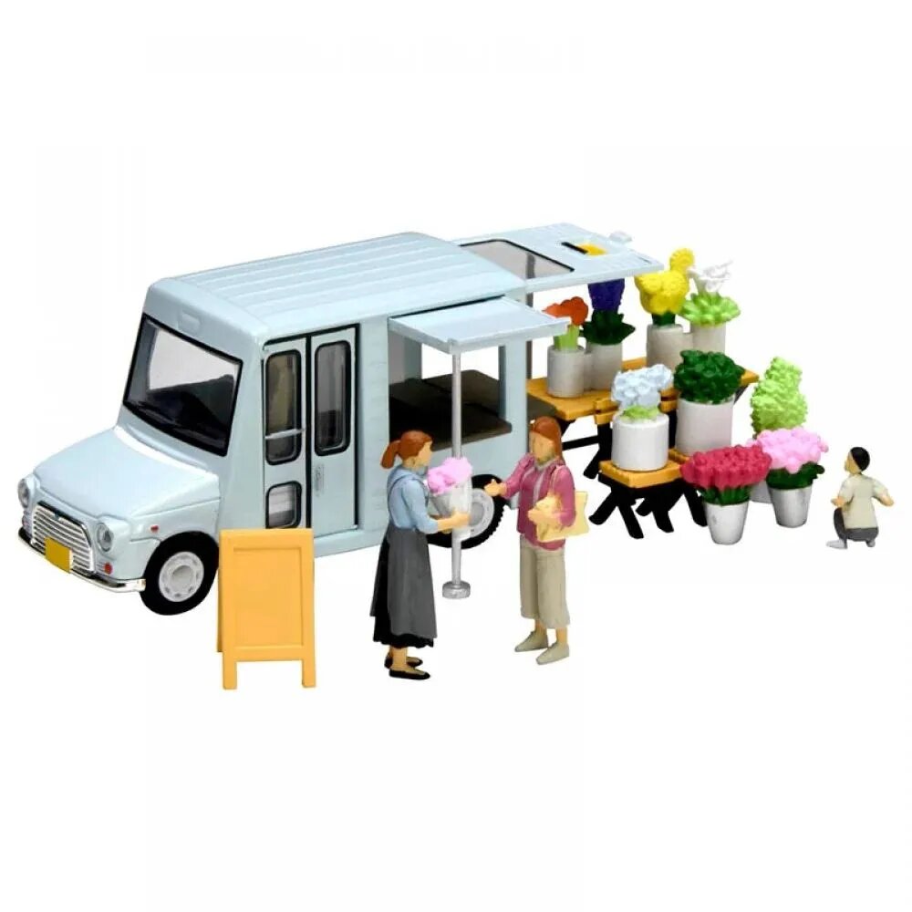 Mашинка Tomytec 1/64 Car Snap 17a Flower Shop Diocolle 64 For Diecast Scale Model Car