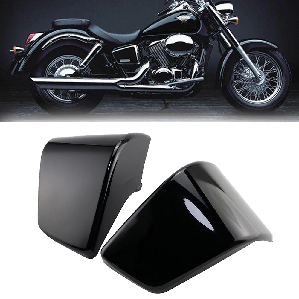 Черная крышка для батареи Honda Shadow VT400/VT750