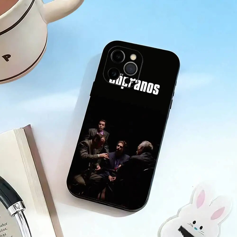 Чехол для телефона Tony Soprano-JG для iPhone 17, 16, 15, 14, 13, 12, 11 Plus, Черный, z2, iPhone13
